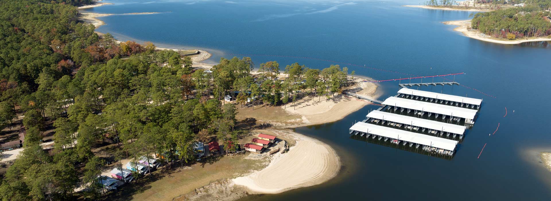 Rayburn Resort Marina – Covered Boat Slips