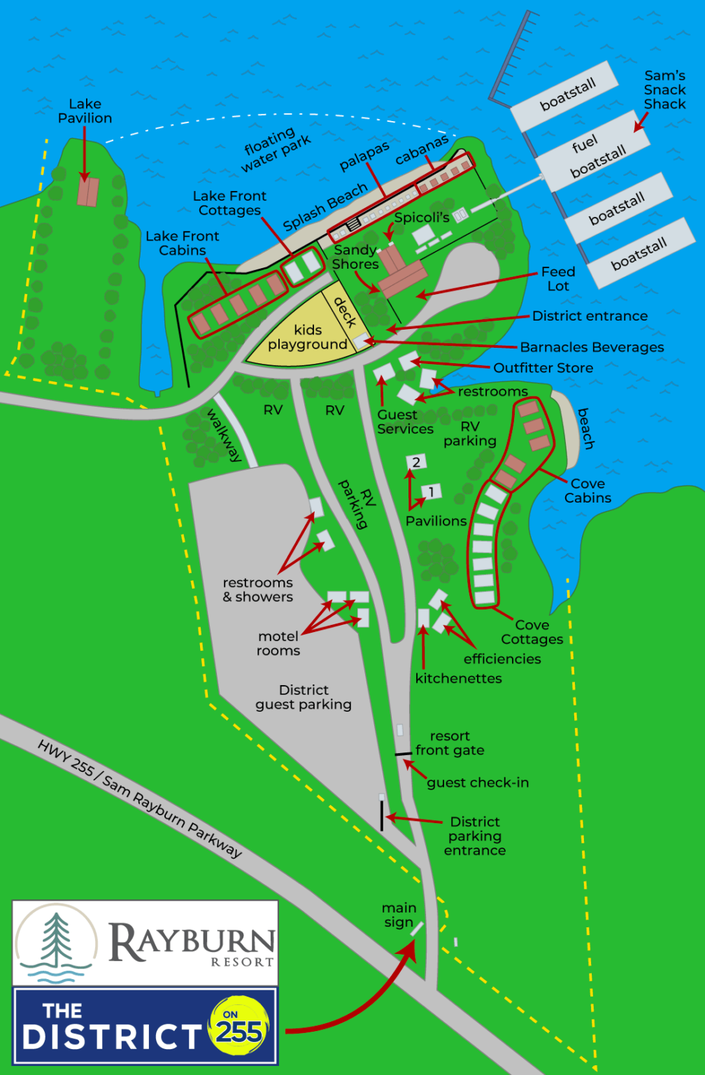 District 255 – Rayburn Resort