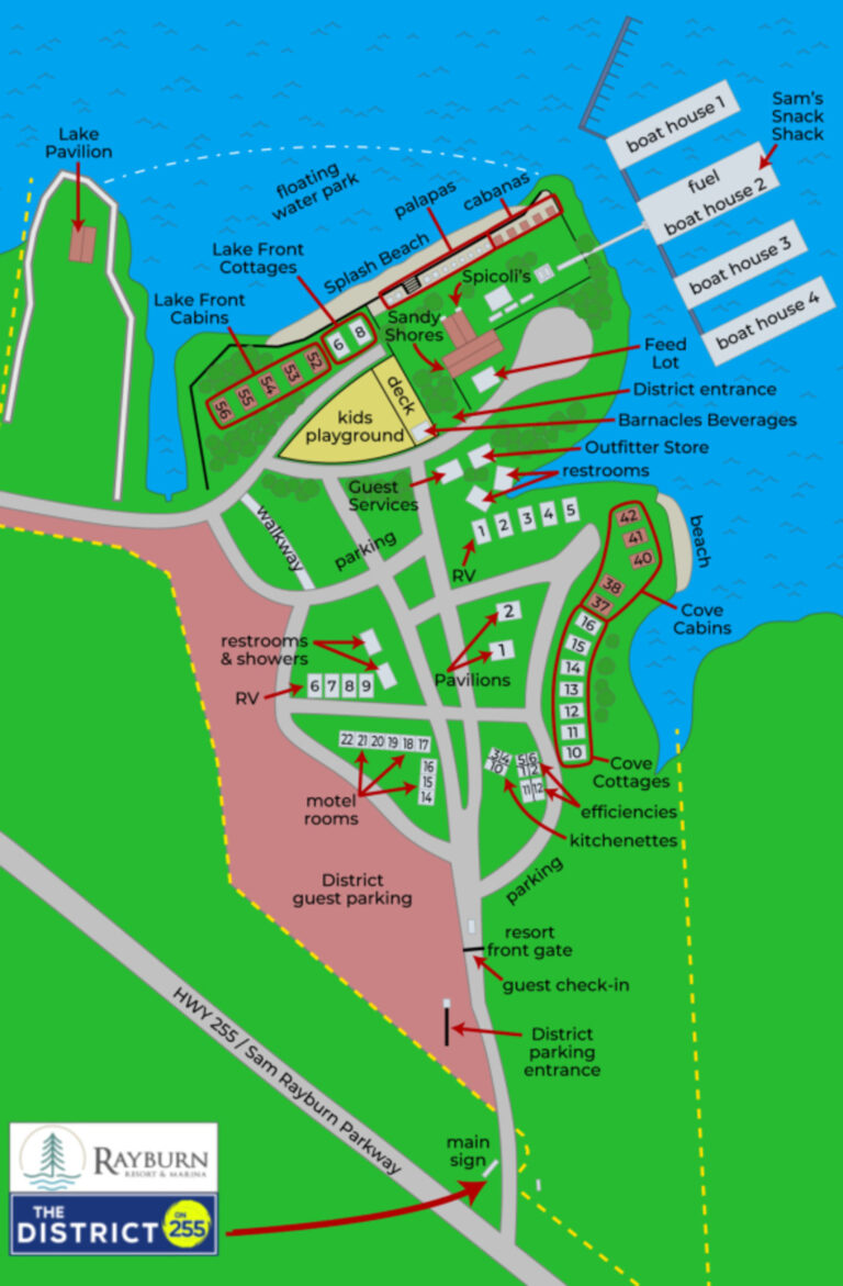 District 255 – Rayburn Resort